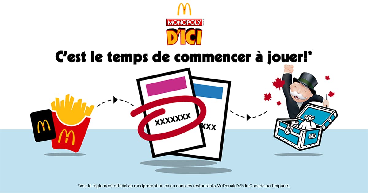 Concours McDo Monopoly 2019 - ConcoursEtc
