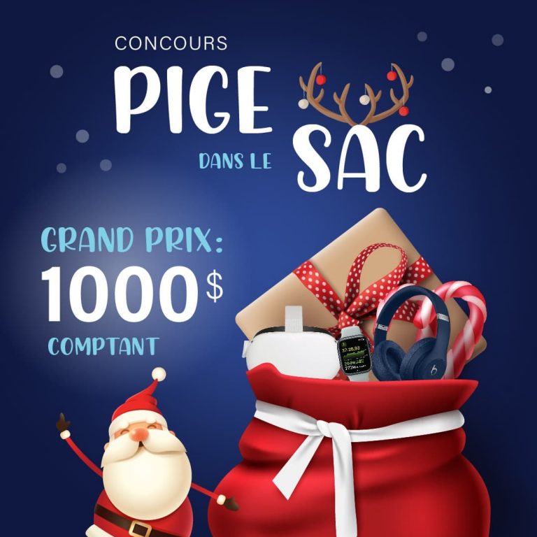Concours Dépanneur Boni Soir Pige Dans Le Sac 2023 - ConcoursEtc