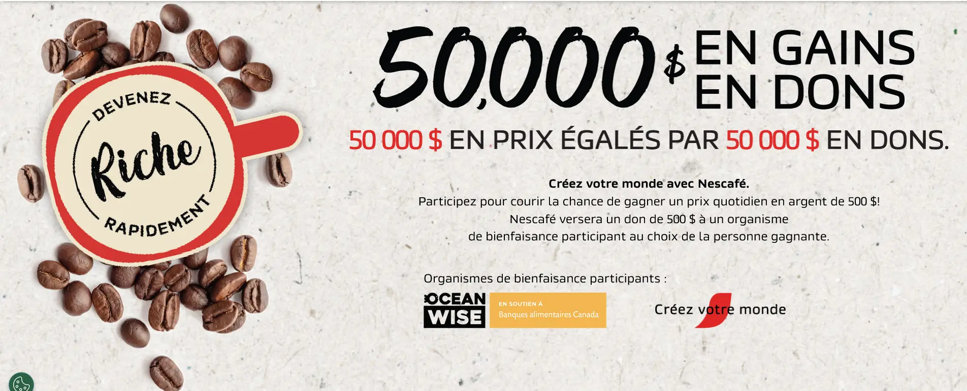 Concours Nescafe Devenez Riche Rapidement 2024 - ConcoursEtc