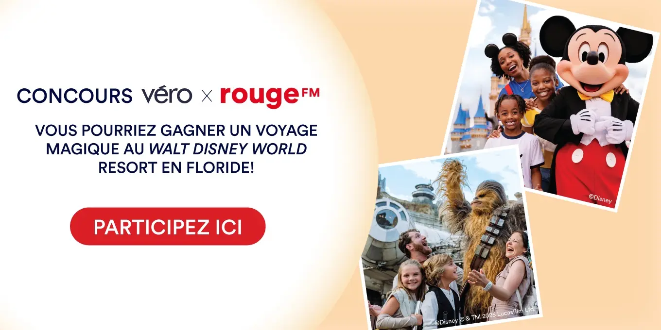 Concours Rouge FM x Magazine VÉRO : Gagnez Un Voyage Au Walt Disney ...