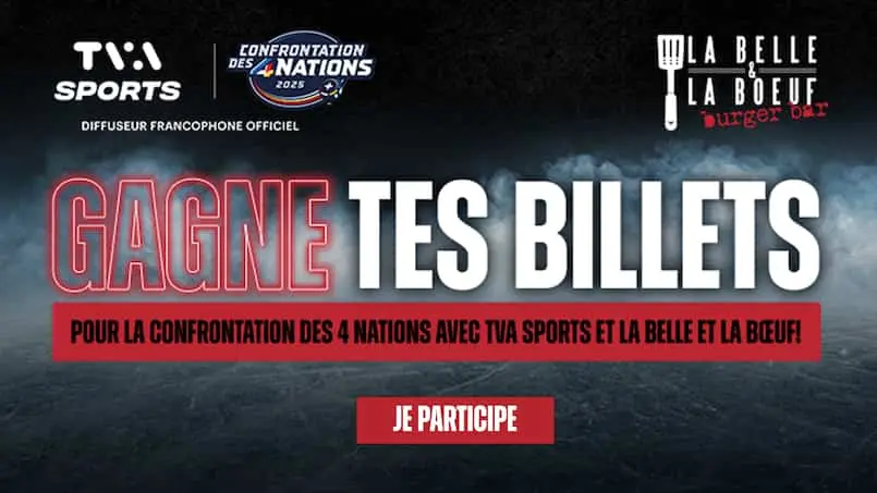 Concours TVA Sports Confrontation Des 4 Nations 2025 - ConcoursEtc
